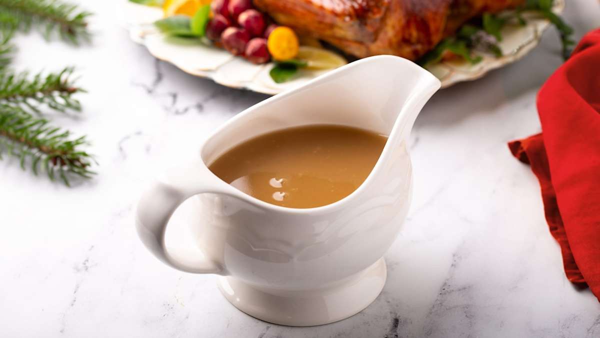 Comment faire une sauce pour la dinde ou le dindon de Noël